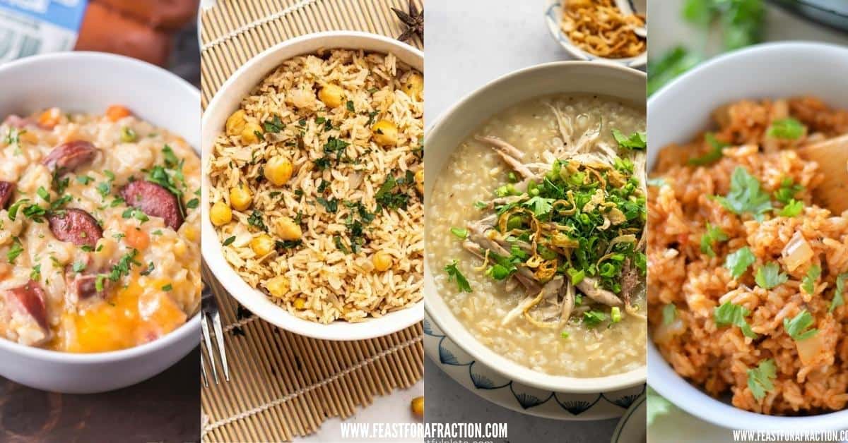 Instant Pot Rice Recipes - Feast for a Fraction